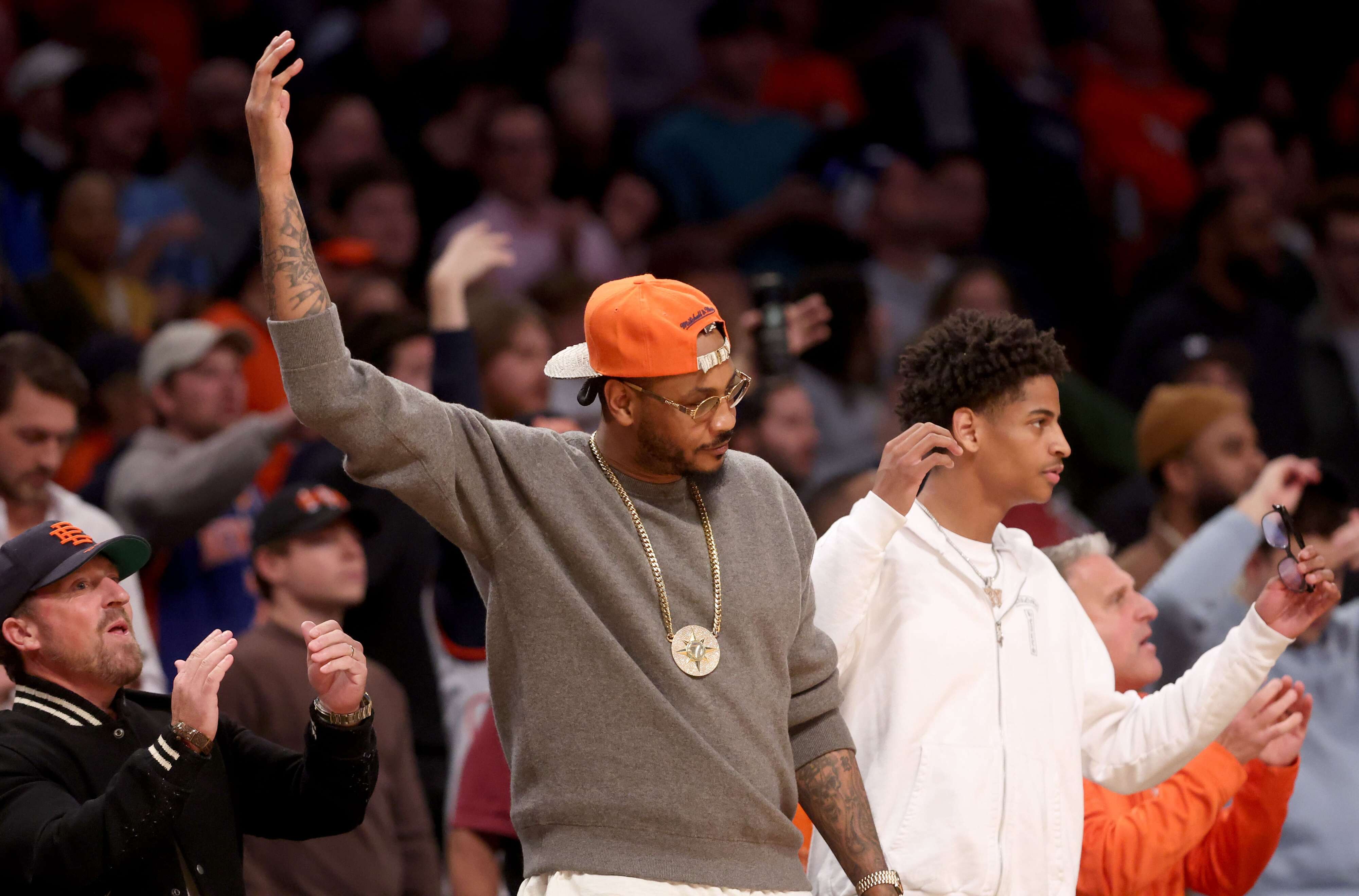 Kiyan Anthony shares touching message to Carmelo on Hall of Fame ...