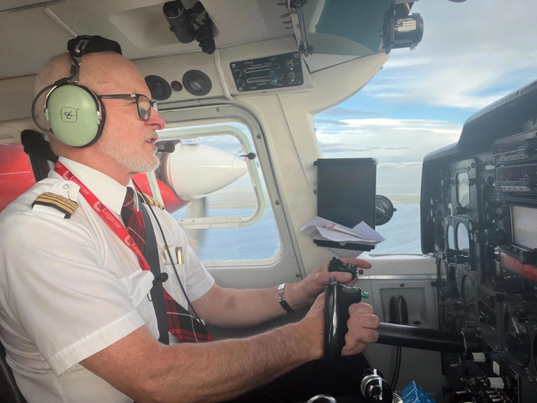 'I'm cabin crew and captain' - pilot of world's shortest flight retires