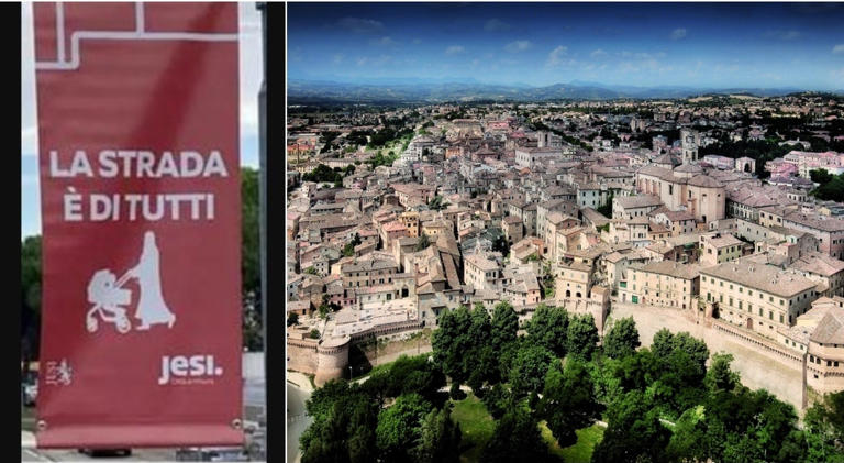 Jesi, mamma con burqa nel cartello stardale. Scoppia la polemica: «La ...