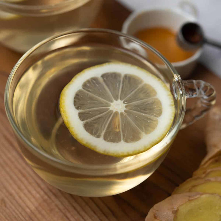 Ginger Lemon Honey Tea