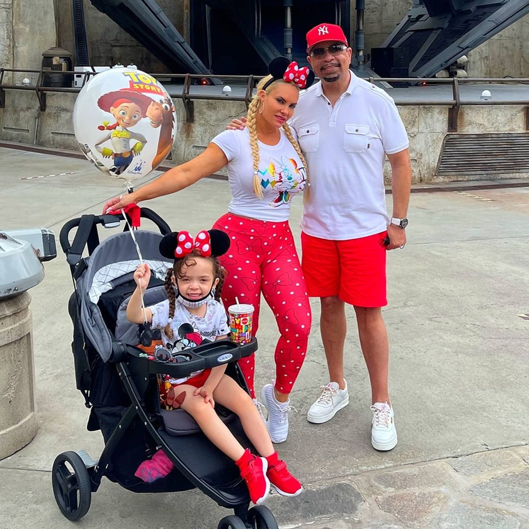 Ice-T and Coco Austin’s 9-year-old daughter, Chanel, shows off blue ...