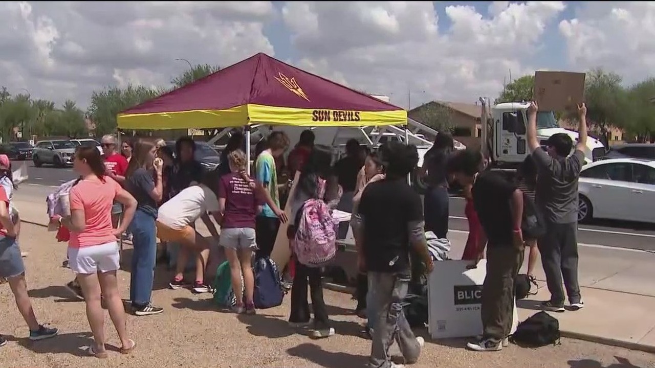 Chandler students stage gun violence protest