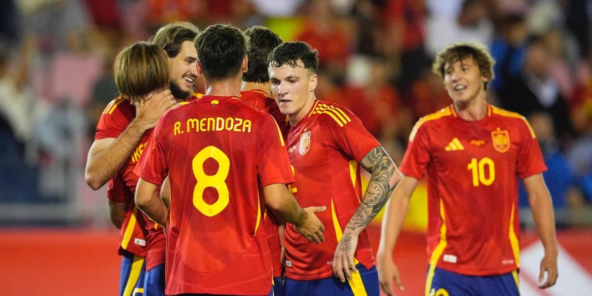 España se da un festín ante Chipre en el debut de David Gordo como ...