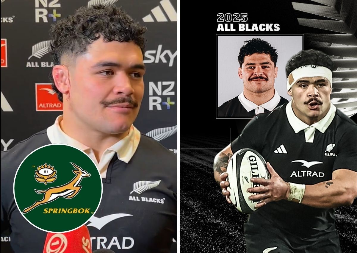 Meet the All Blacks newbie named after a Springbok legend!