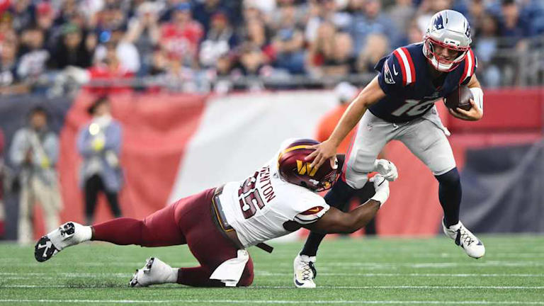 PFF’s top Drake Maye criticism will quickly become a non-factor for ...