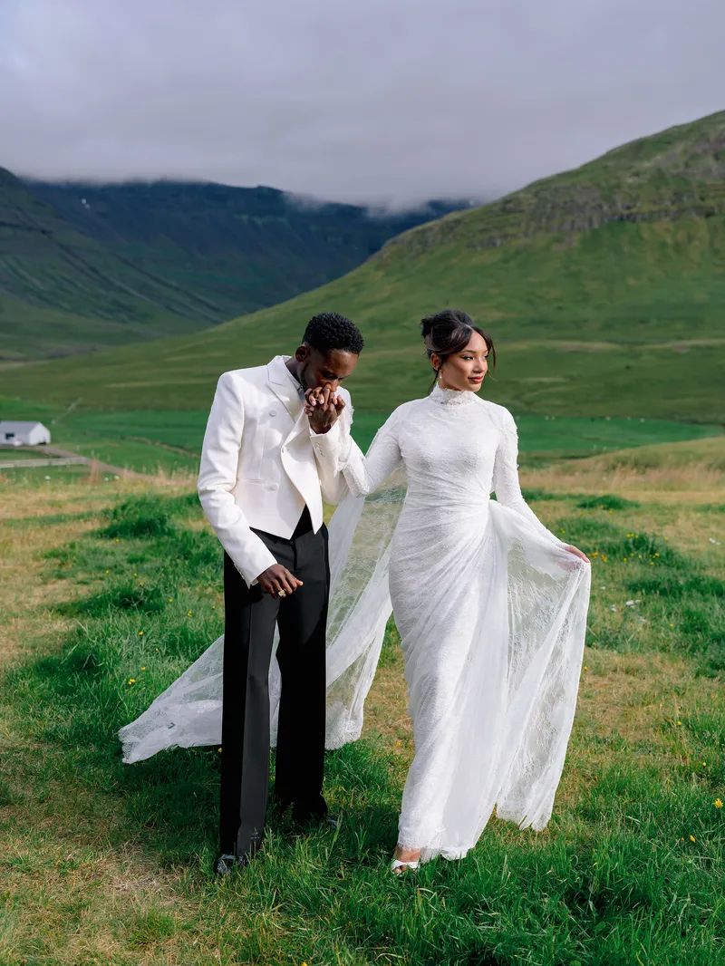 PHOTOS: Temi Otedola releases wedding pictures with Mr Eazi
