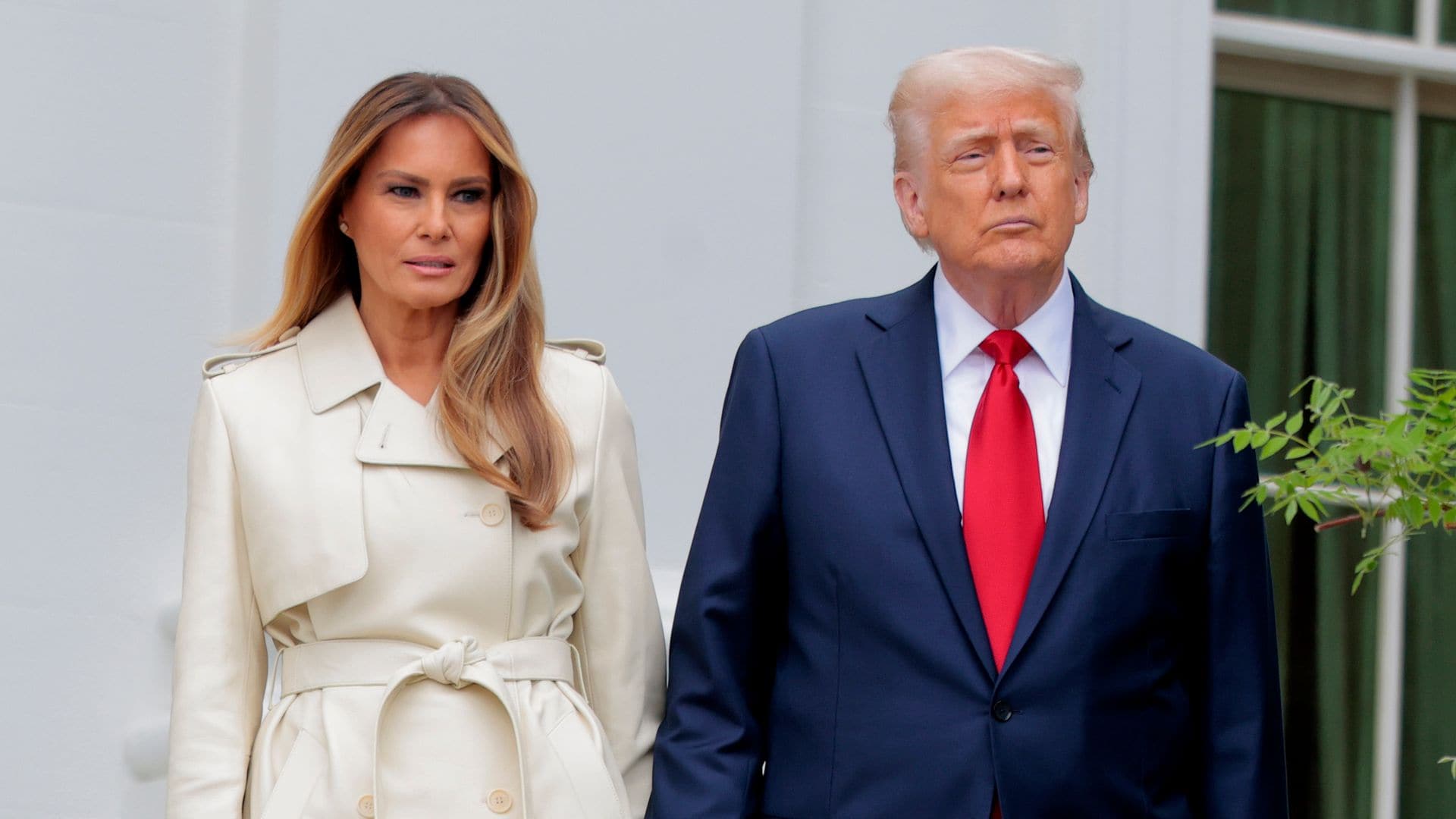 Donald and Melania Trump return to US Open finals after awkward moment ...