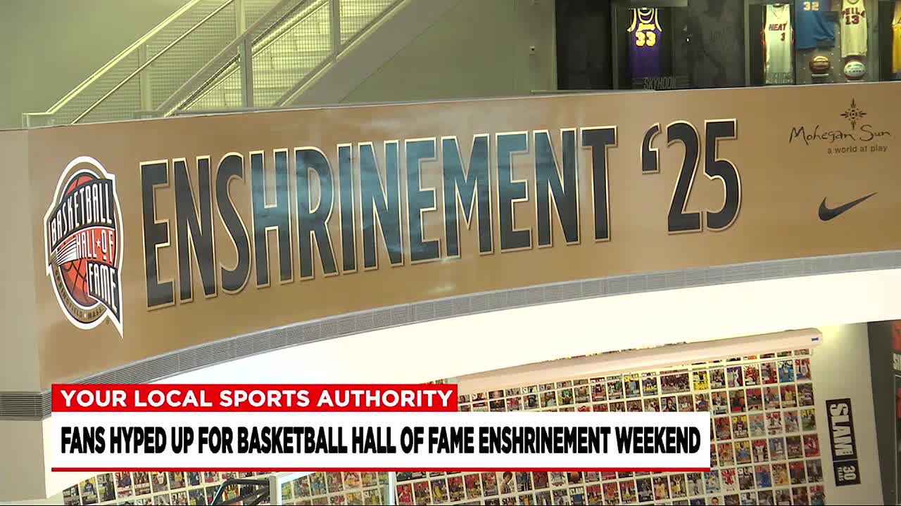 Fans excited as Basketball Hall of Fame enshrinement weekend gets underway
