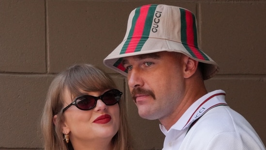 Taylor Swift spotted supporting Travis Kelce at Chiefs vs Chargers ...