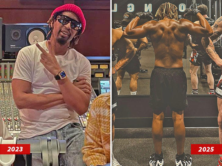 Lil Jon Wants Everyone to Get Healthy After Showing Out at Muscle Beach ...