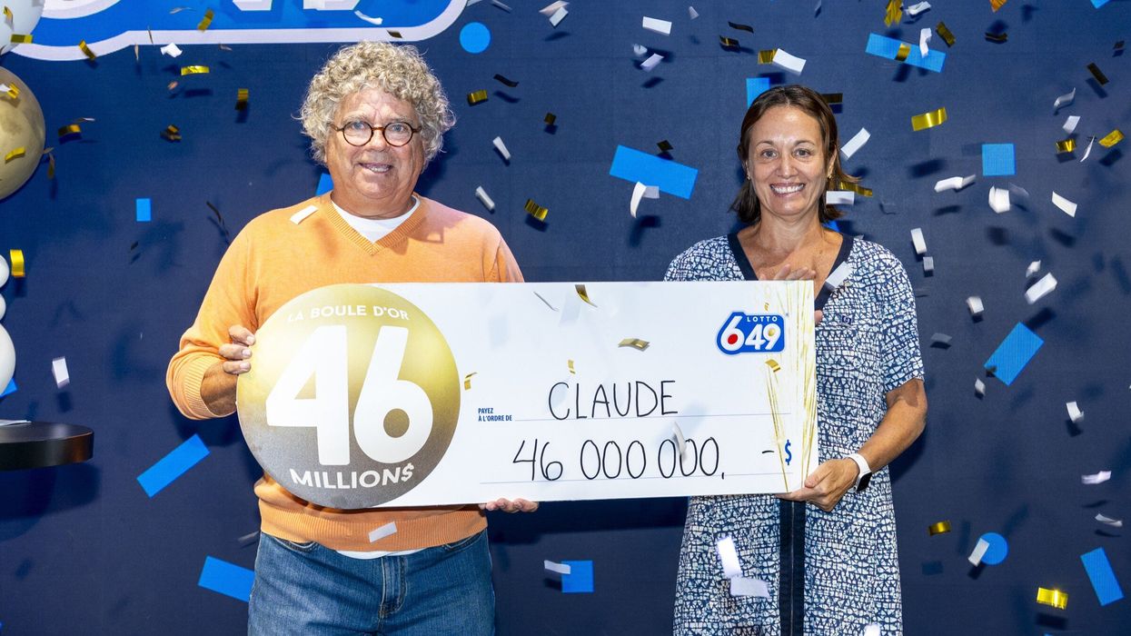 This Lotto 6/49 winner scored a $46 million jackpot with a ticket he ...