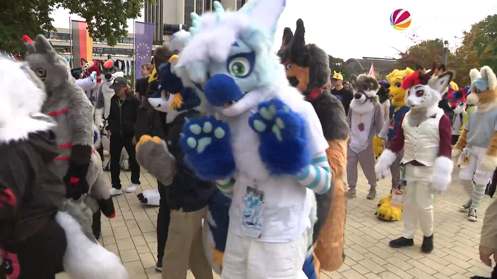 Furry-Convention in Hamburg: Mehr als 6000 Teilnehmer in Tierkostümen dabei
