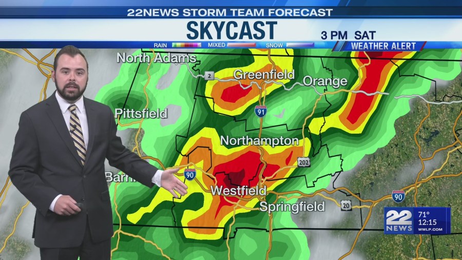 Weather Alert: Strong thunderstorms expected Saturday afternoon
