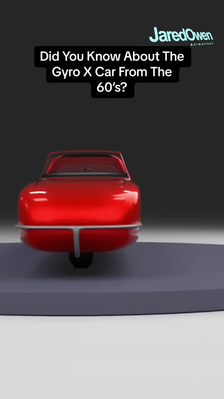 The 1960’s Gyro-X car