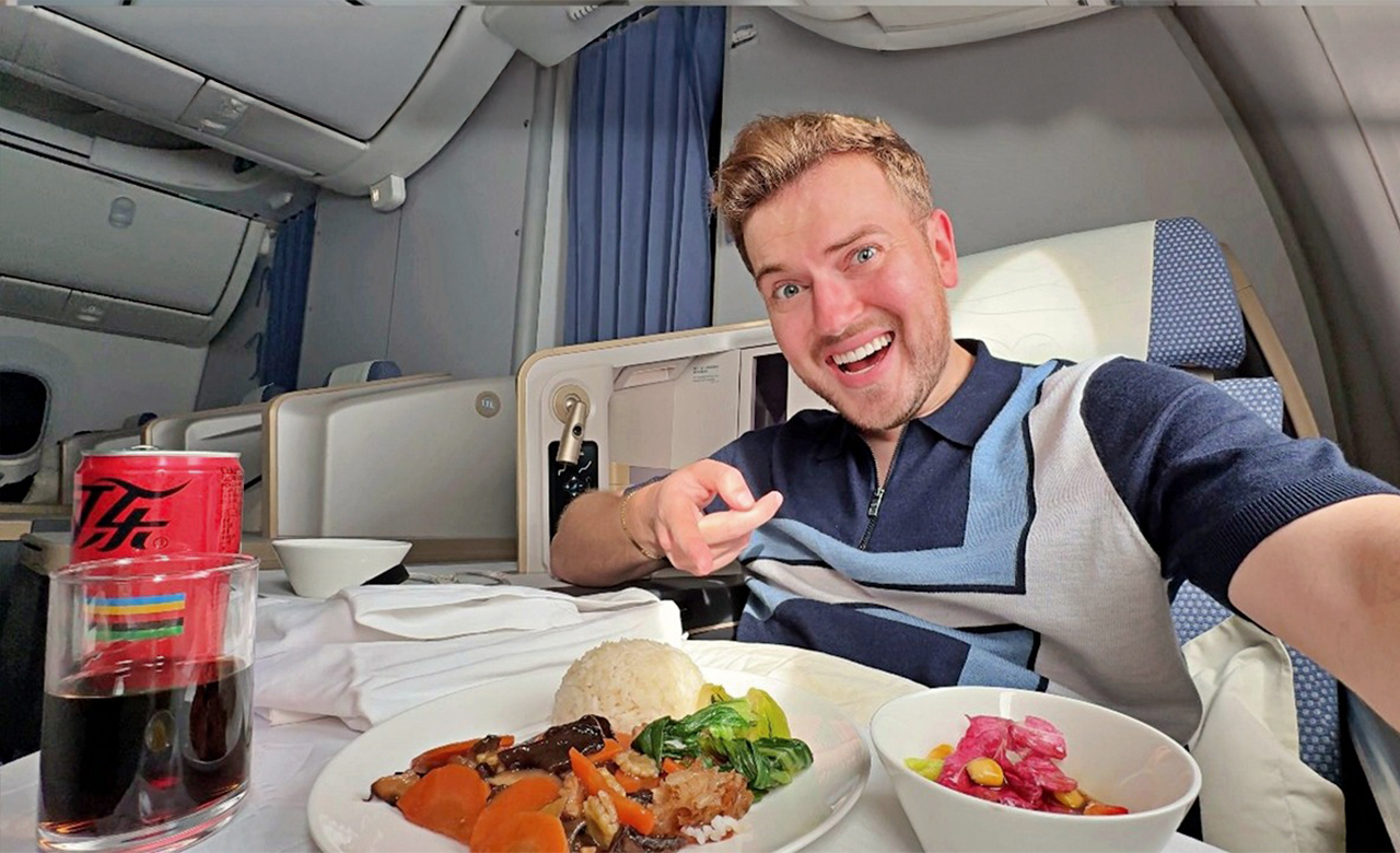 I flew China Southern business class and this shocked me