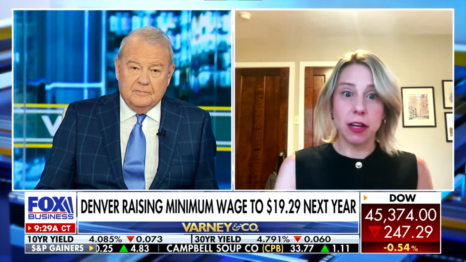 Owner of 'working class' eatery goes on Fox News to complain 48¢ wage ...