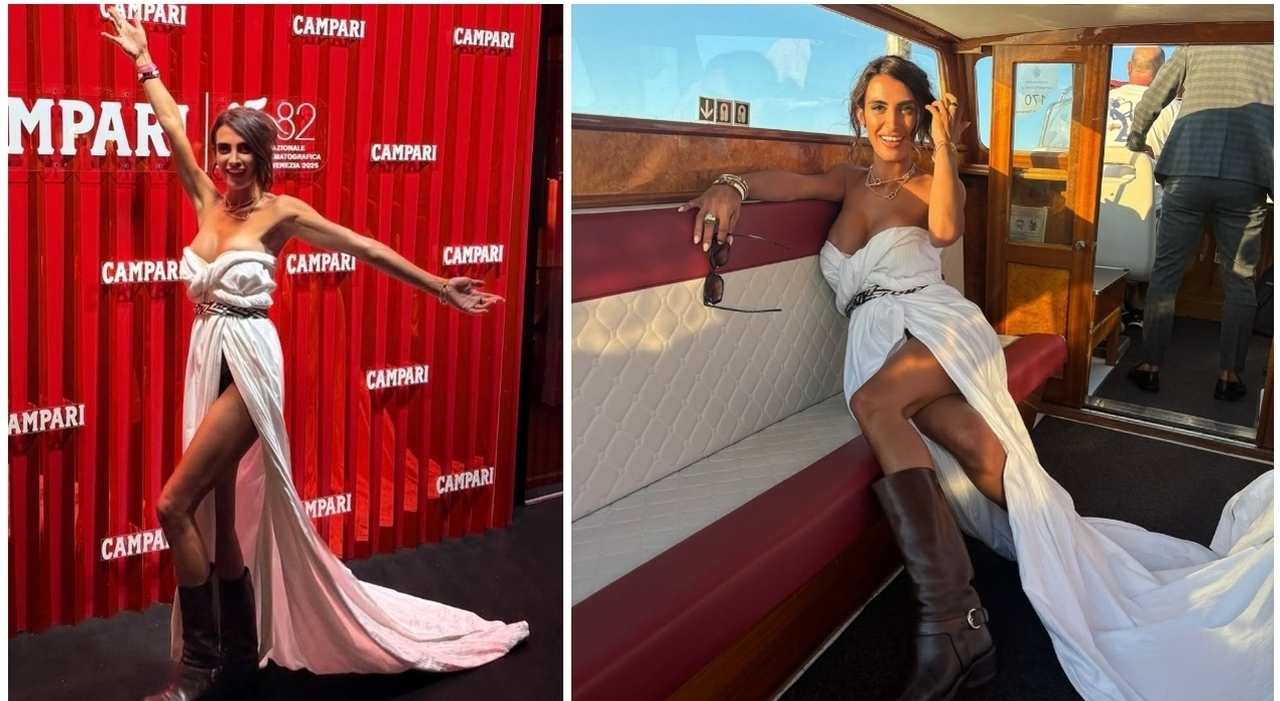 Elda Calabrese, le rubano il vestito in treno e sfila sul Red Carpet ...