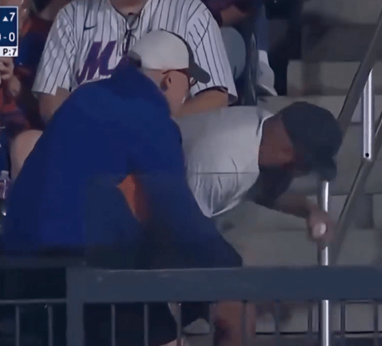 Mets fan snatches ball from ‘old guy’ in disturbing Citi Field scene