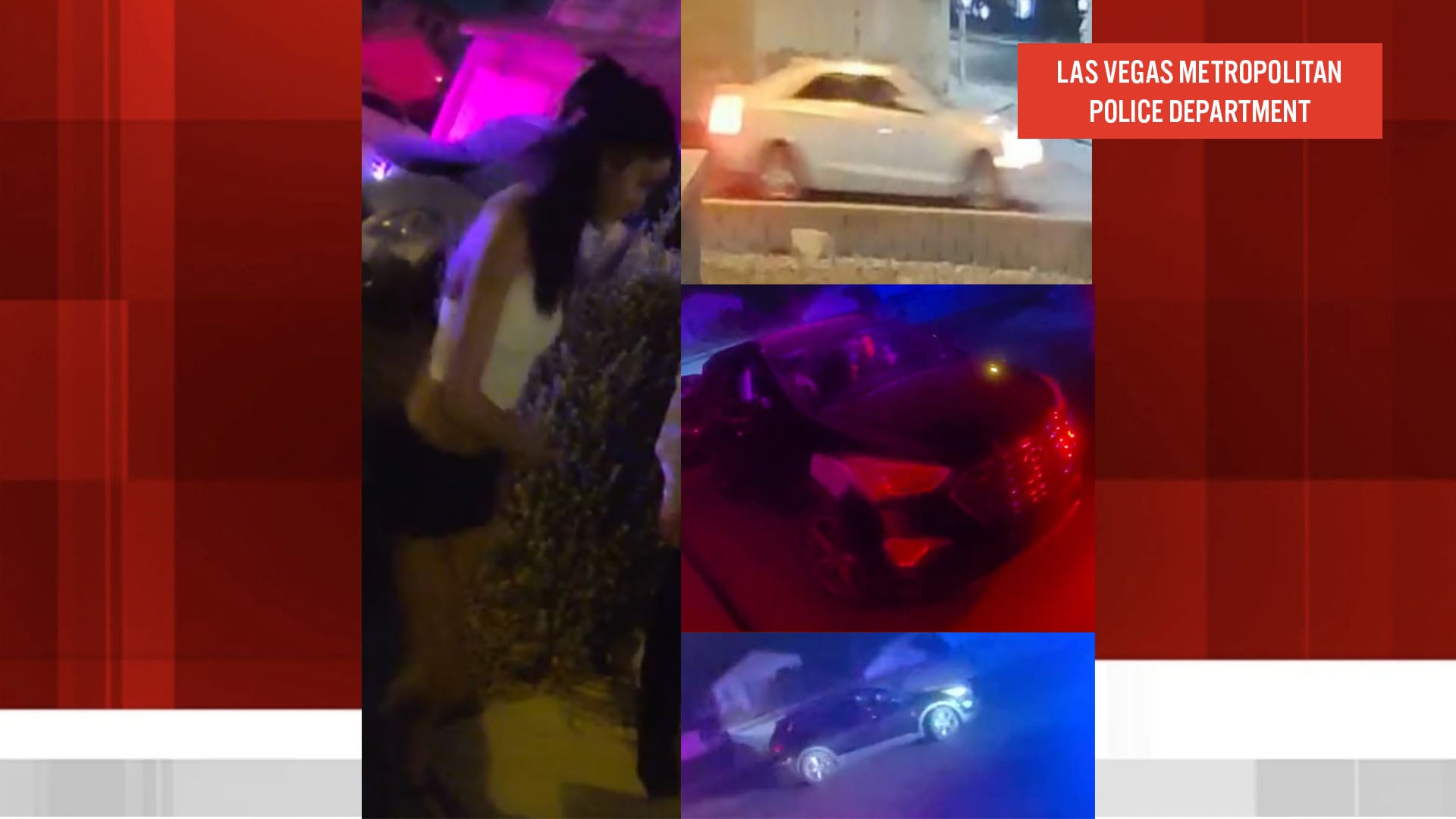 Police seek woman, vehicles in Las Vegas shooting investigation