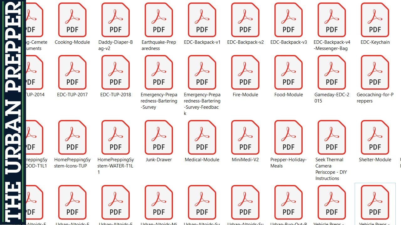 Download All Urban Prepper PDFs in One Convenient ZIP File