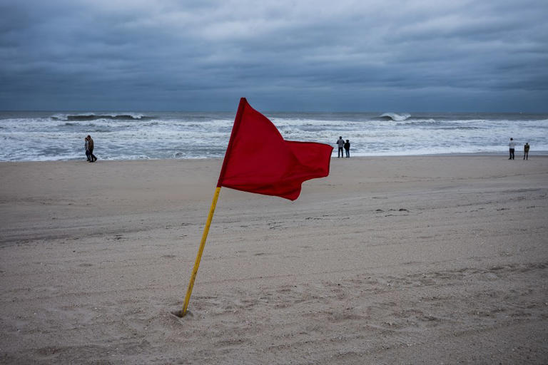 Rip currents at NYC beaches during final weekend of the season