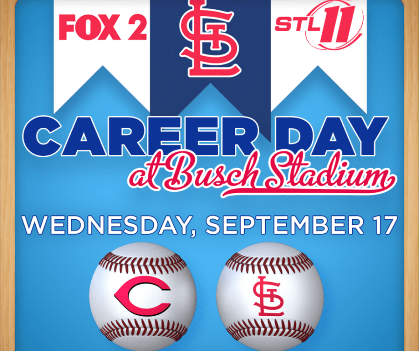 FOX 2, STL 11 hosting Career Day at Busch Stadium