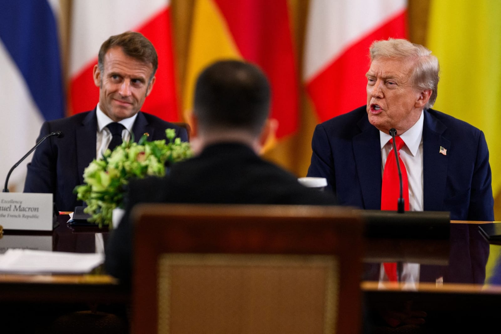 French president shuts down Trump's Putin optimism