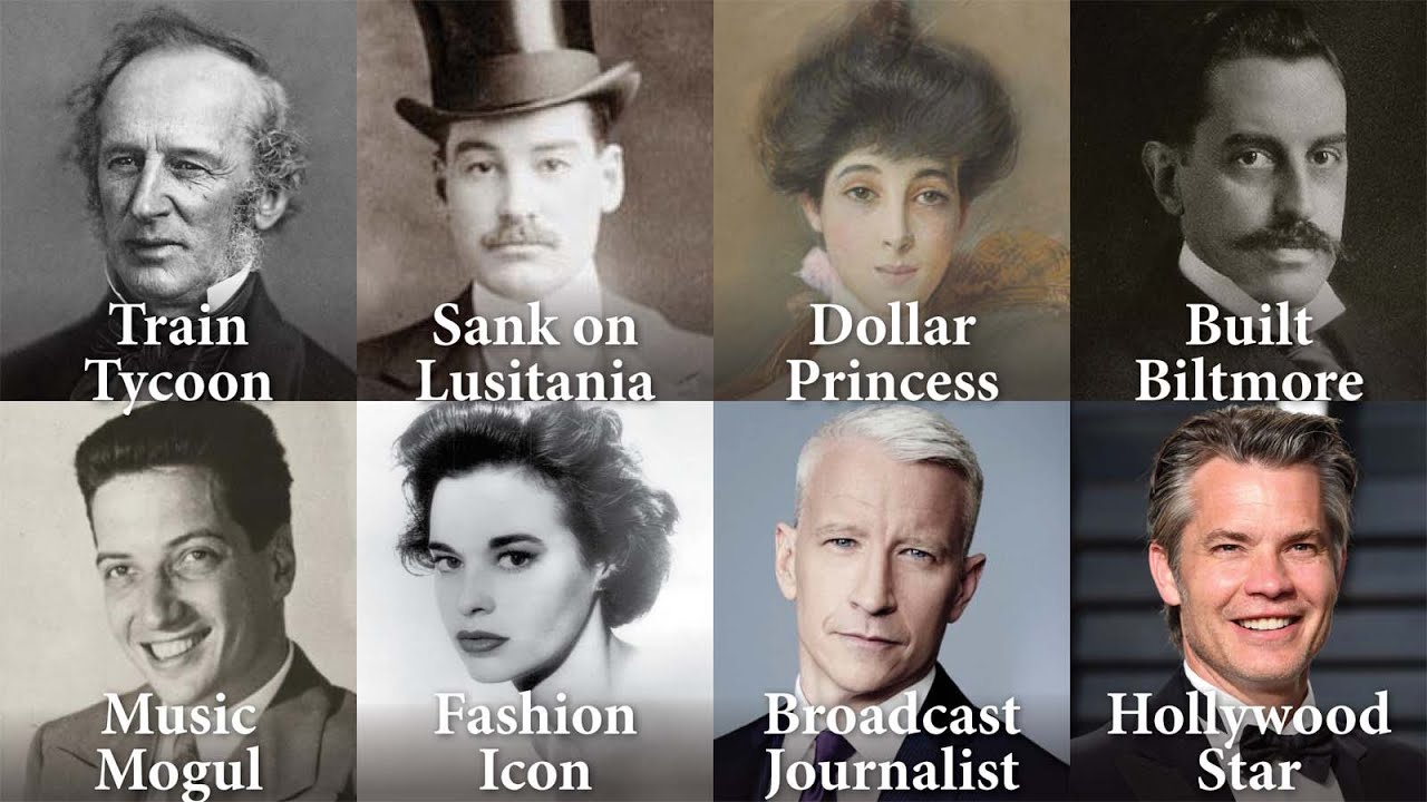 How did the Vanderbilts shape America?