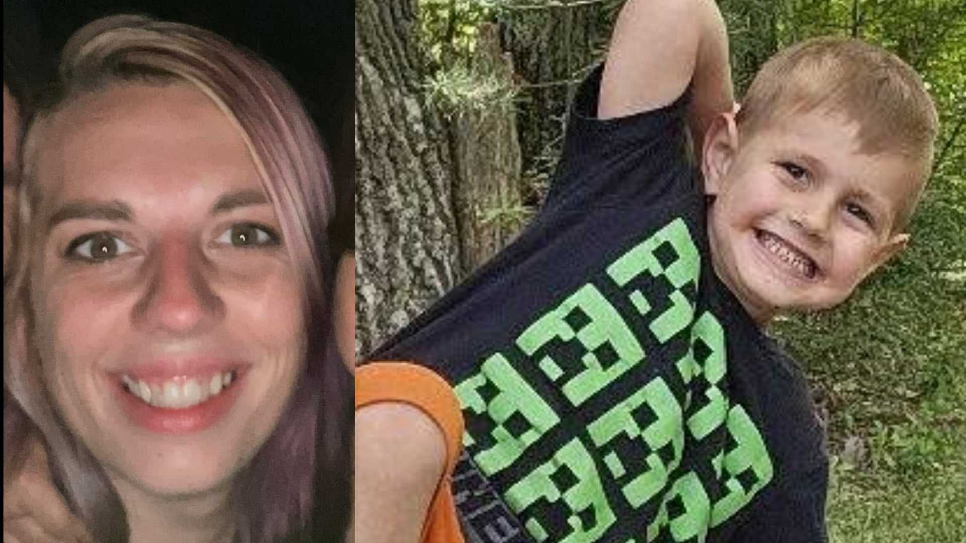 Missing mother and son found safe after search