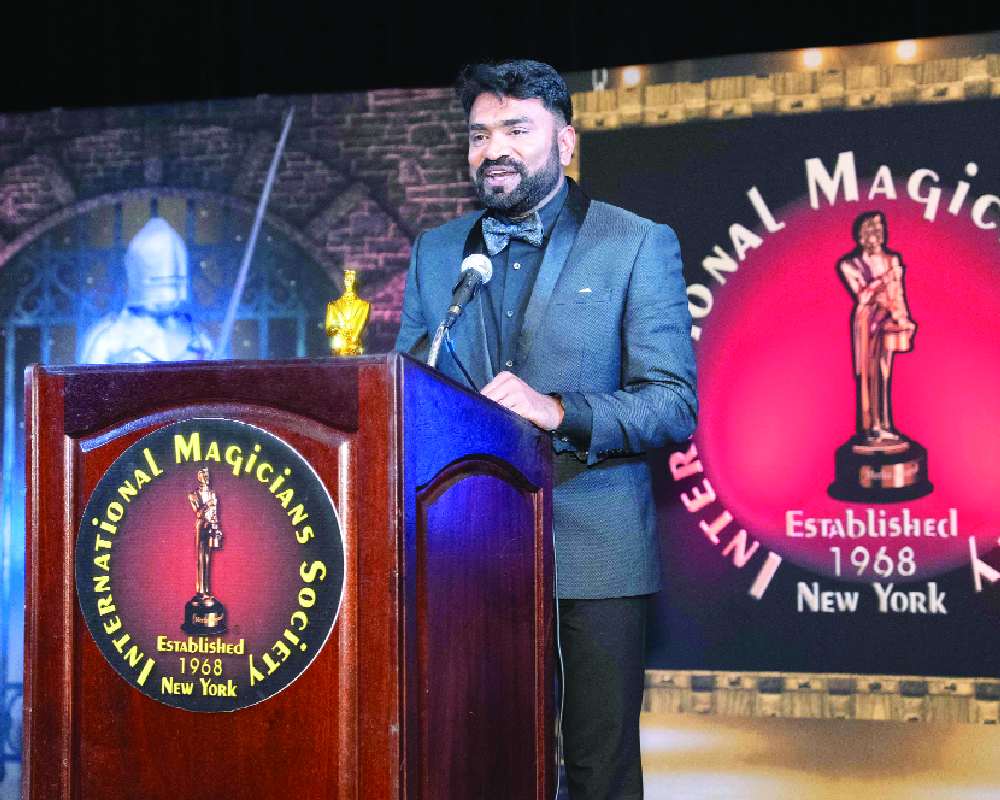 Aravind VK honoured with Merlin Award