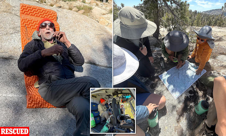 Boy scouts rescue Navy veteran, 78, who got lost in the wilderness for days