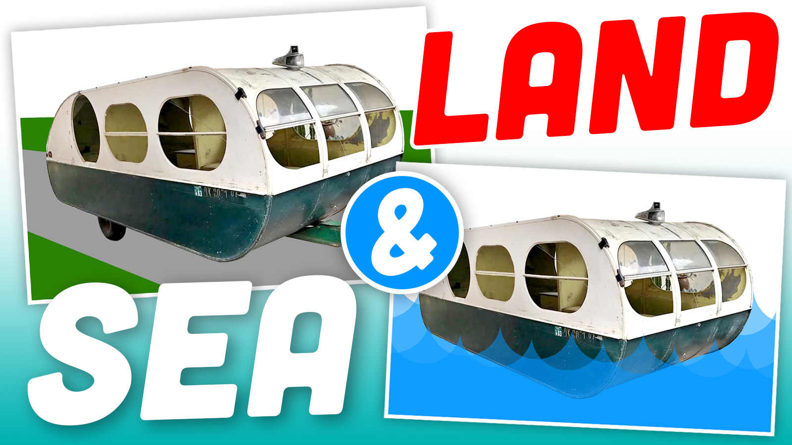 One Of The Coolest Vintage Campers Is This Floating Aluminum RV Built ...