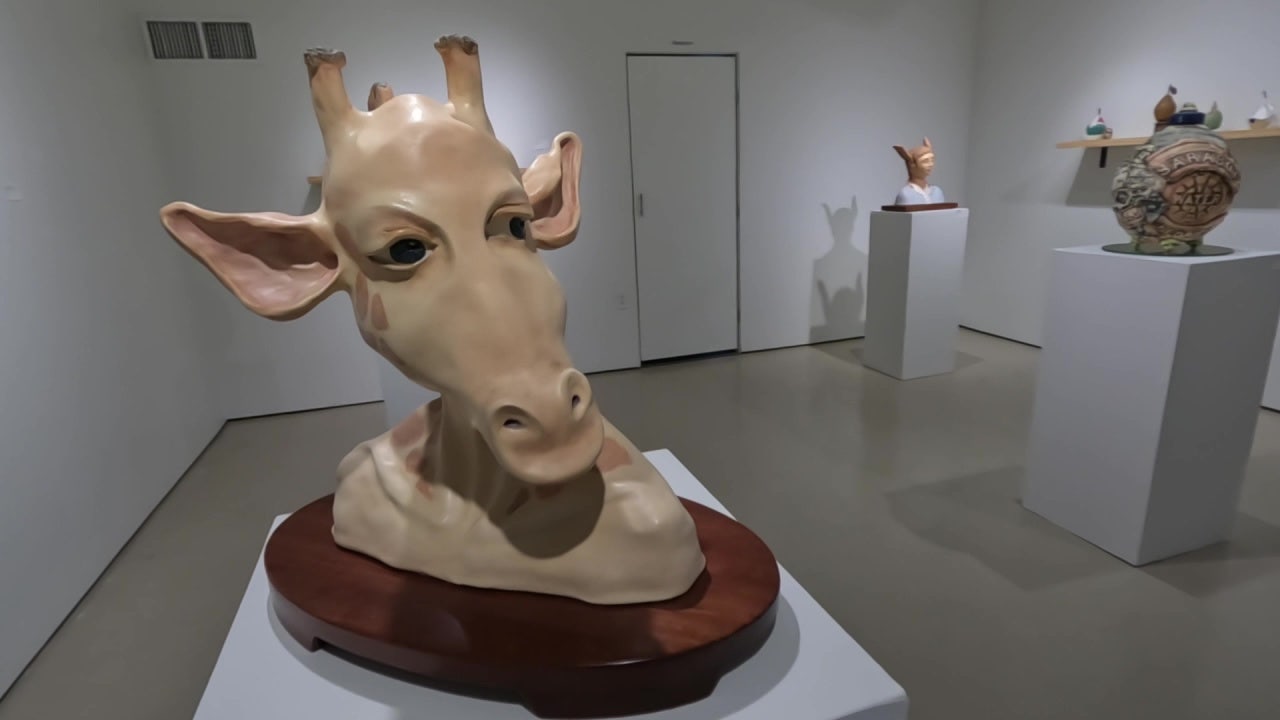 Local ceramic sculptor's first solo exhibition brings a mixture of ...