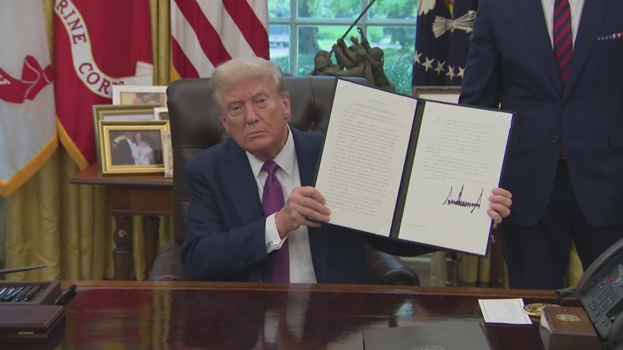 Live: Trump signs order to restore ‘Department of War’ title for ...