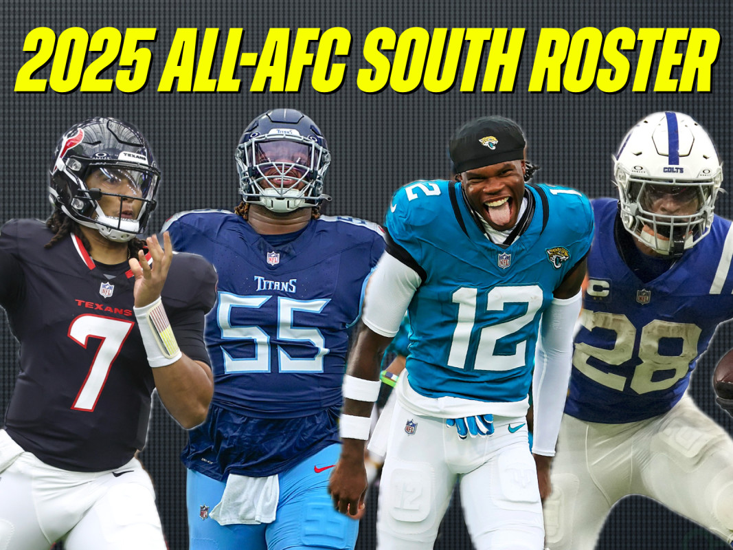 2025 All-AFC South roster: Young talent Travis Hunter and JC Latham ...