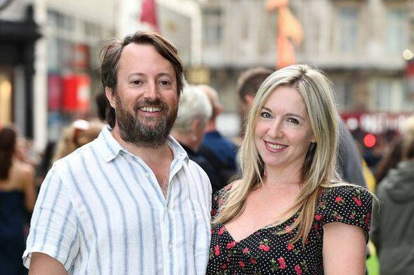 David Mitchell admits it was 'desperately embarrassing' as he makes confession about his wife