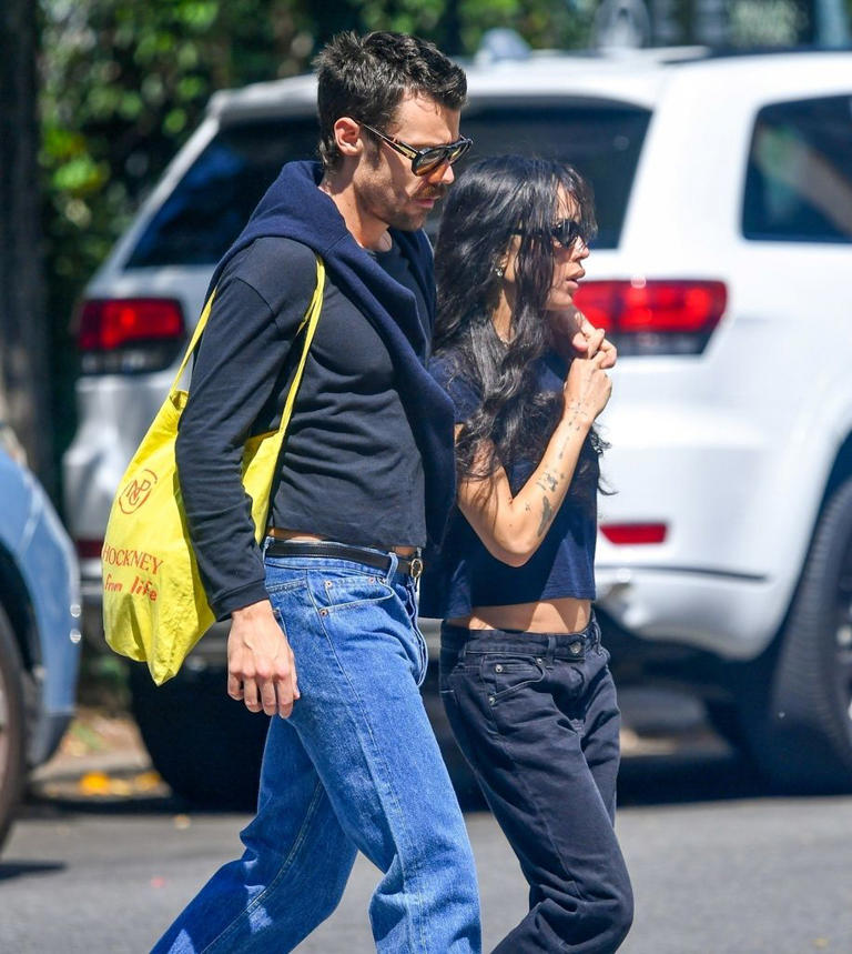 Harry Styles y Zoë Kravitz, más acaramelados que nunca en Roma ...
