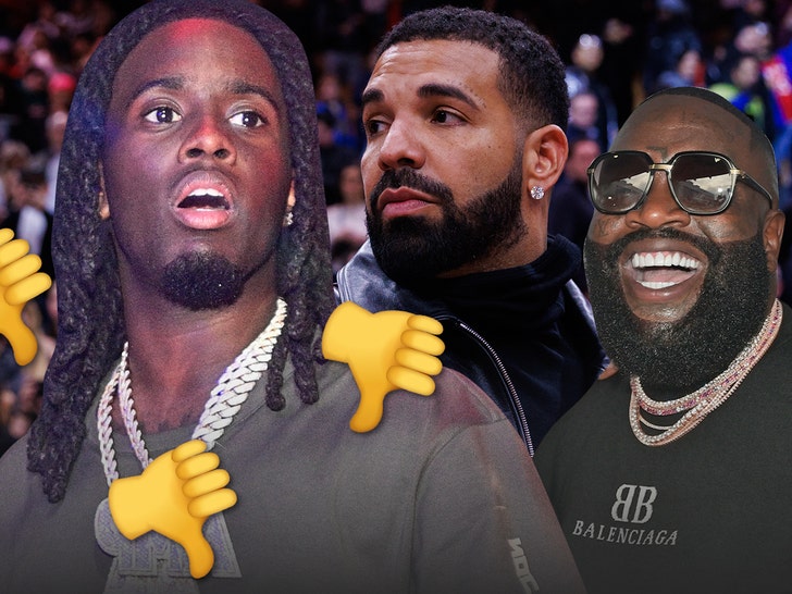 Kai Cenat and Rick Ross Roast Drake's New Songs, Internet Does Too