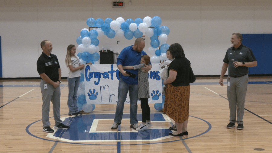 Carthage Junior High School administrator honored for impact