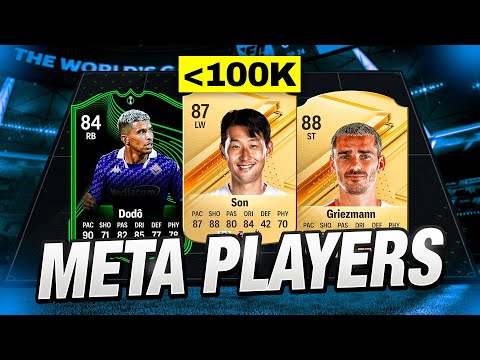 Best meta players in each position under 100K in FC 24