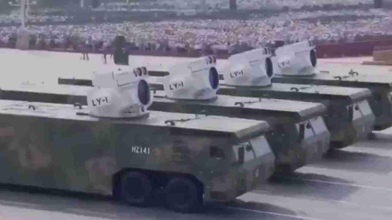 China unveils LY-1 laser weapon system in grand military parade
