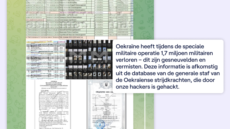 Russische hackers beweren dat al 1,7 miljoen Oekraïense soldaten gedood ...