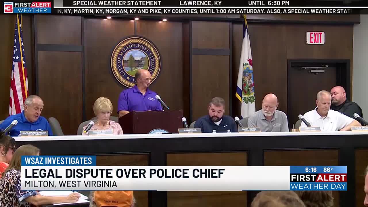 WSAZ Investigates | Former Milton Police chief files injunction against ...