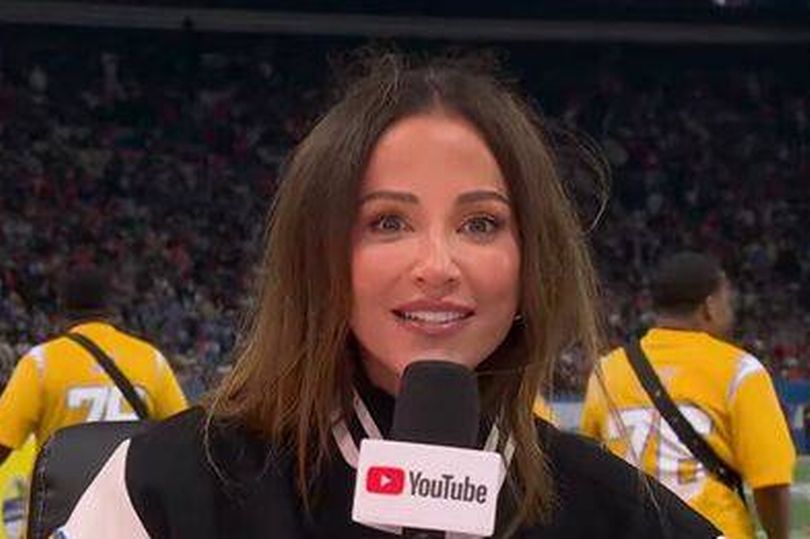 Kay Adams turns heads on YouTube's coverage of Chiefs-Chargers