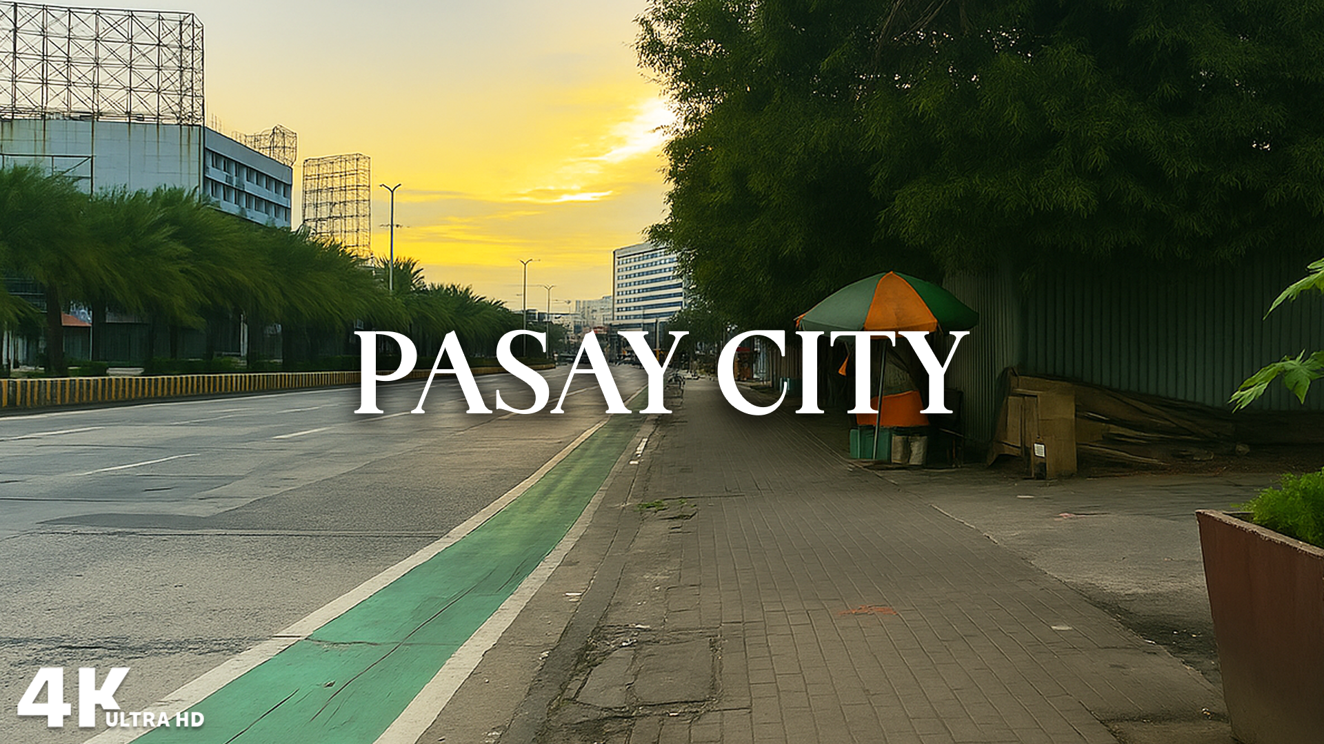 Philippines – Evening Atmosphere on EDSA Pasay (4K)