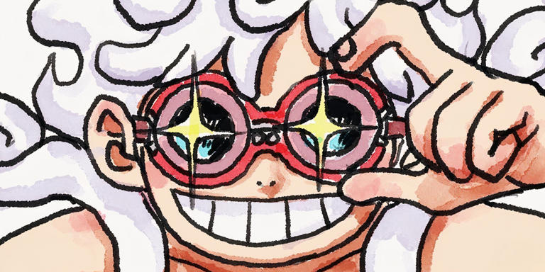 Oda Just Revealed His Latest Gear 5 Luffy Artwork