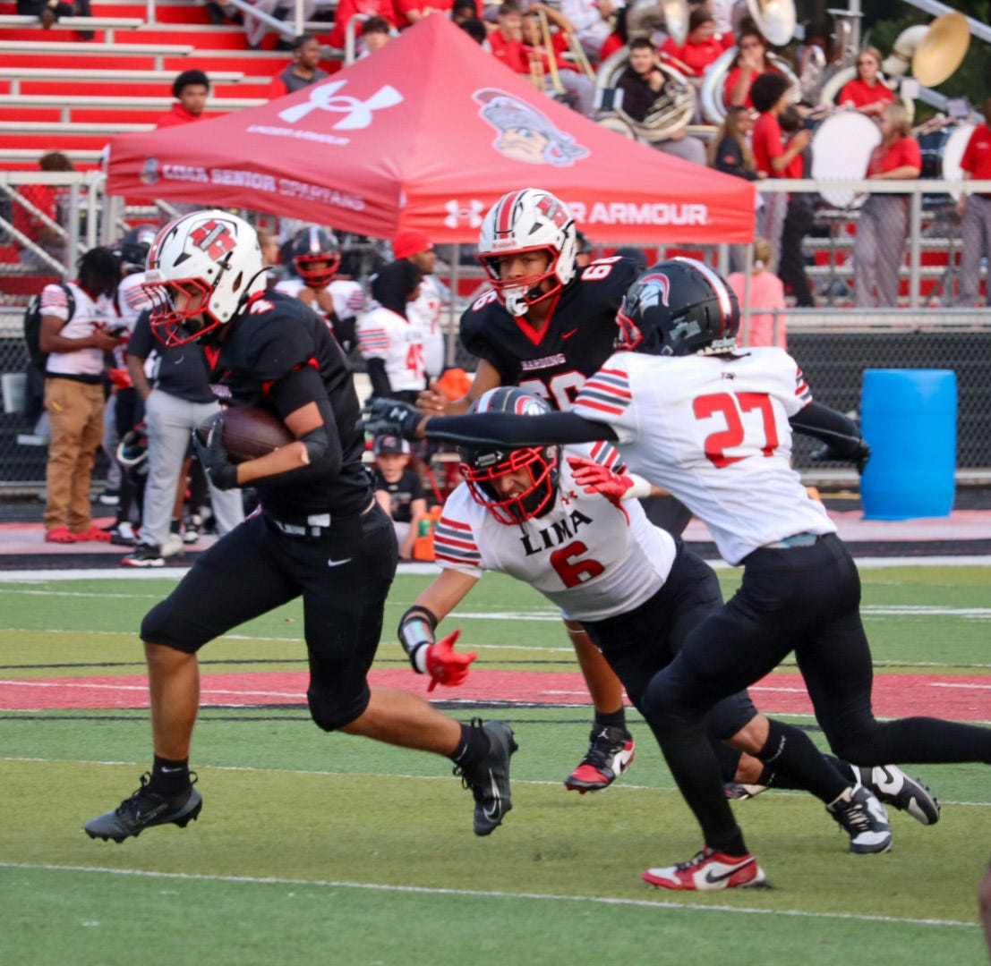 Marion Harding, Lima Senior go to the final play in Week 3 high school ...