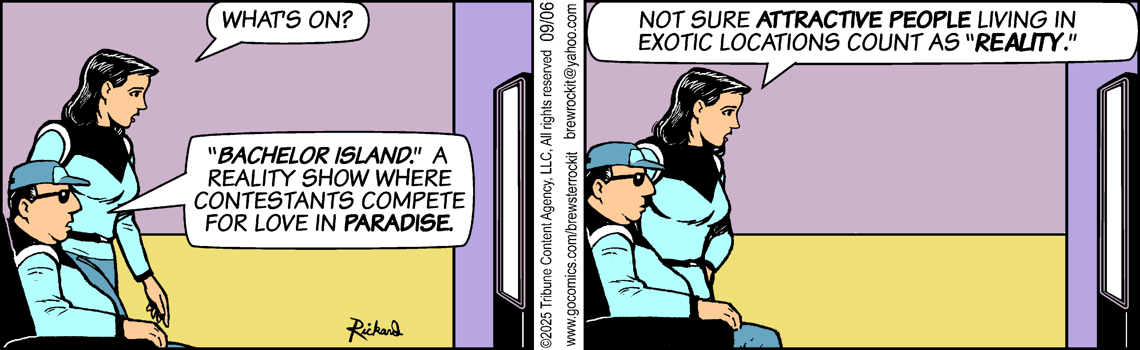 Brewster Rockit by Tim Rickard