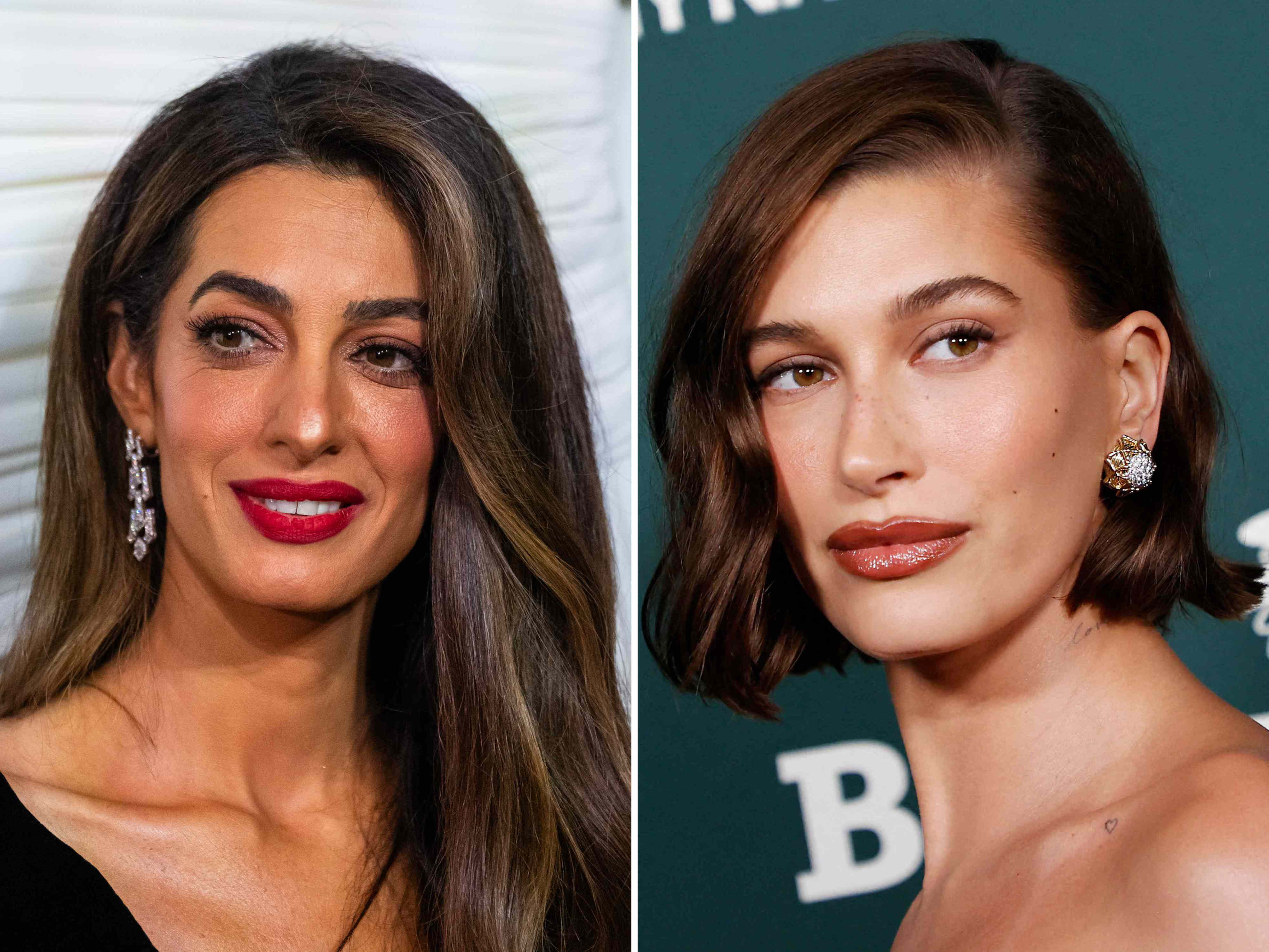 Hailey Bieber, 28, and Amal Clooney, 47, Use This Rich-Girl Face Powder ...
