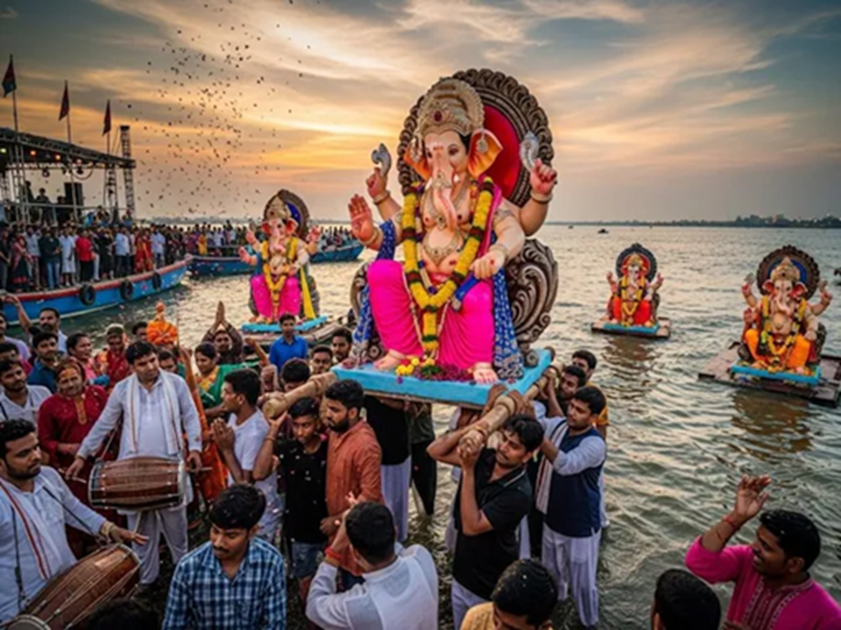 Ganesh Visarjan 2025: Why should one not look back after immersion of ...
